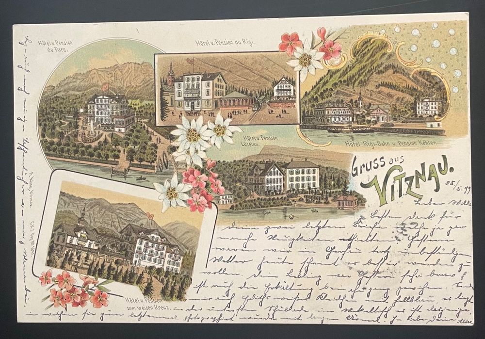 Gruss aus Vitznau Litho (Gebraucht) in Horw für CHF 23 – mit Lieferung auf Ricardo kaufen