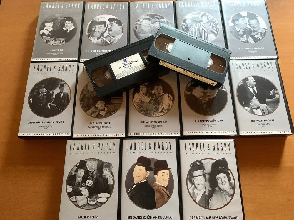 Dick und Doof Videokassetten Sammlung | Kaufen auf Ricardo