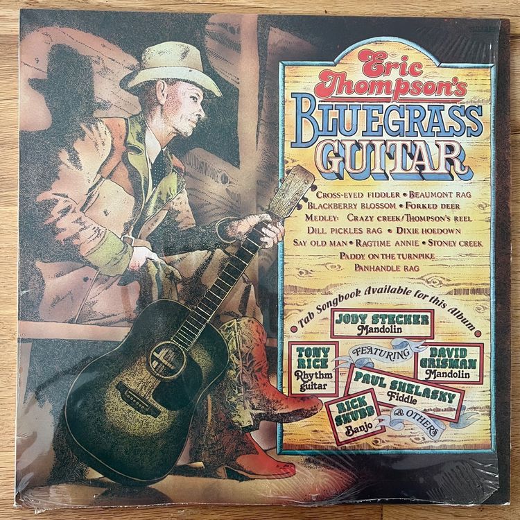 Eric Thompson - Eric Thompson's Bluegrass Guitar / 1.UK 1979 (Gebraucht ...