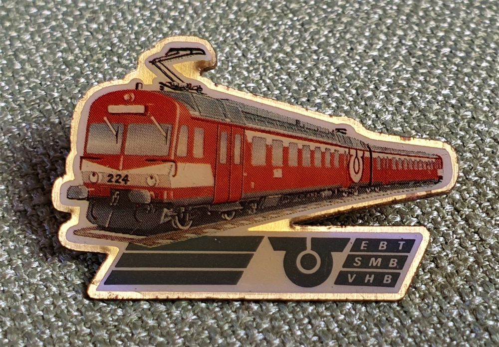 B286 - Pin Zug 224 EBT SMB VHB Bahn | Kaufen auf Ricardo