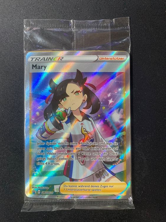 Mary SWSH 121 - Marnie Sealed - SWSH Black Star Promos - DE (Neu ...