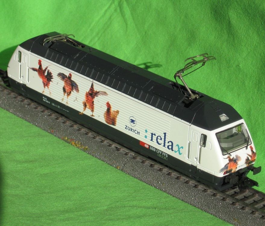 SBB Re 4/4 460 023-5 RELAX märklin 34615 Delta-Decoder 506** (Neu ...