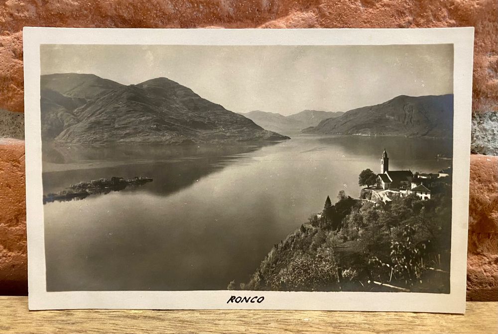 Alte Foto AK - RONCO - Ascona - Lago Maggiore (Gebraucht) in Root für CHF 1 – mit Lieferung auf ...