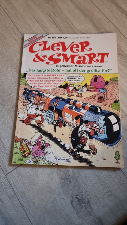 Clever & Smart Comic Nr. 101 guter Zustand (Gebraucht) in Wigoltingen für CHF 4.9 – mit ...
