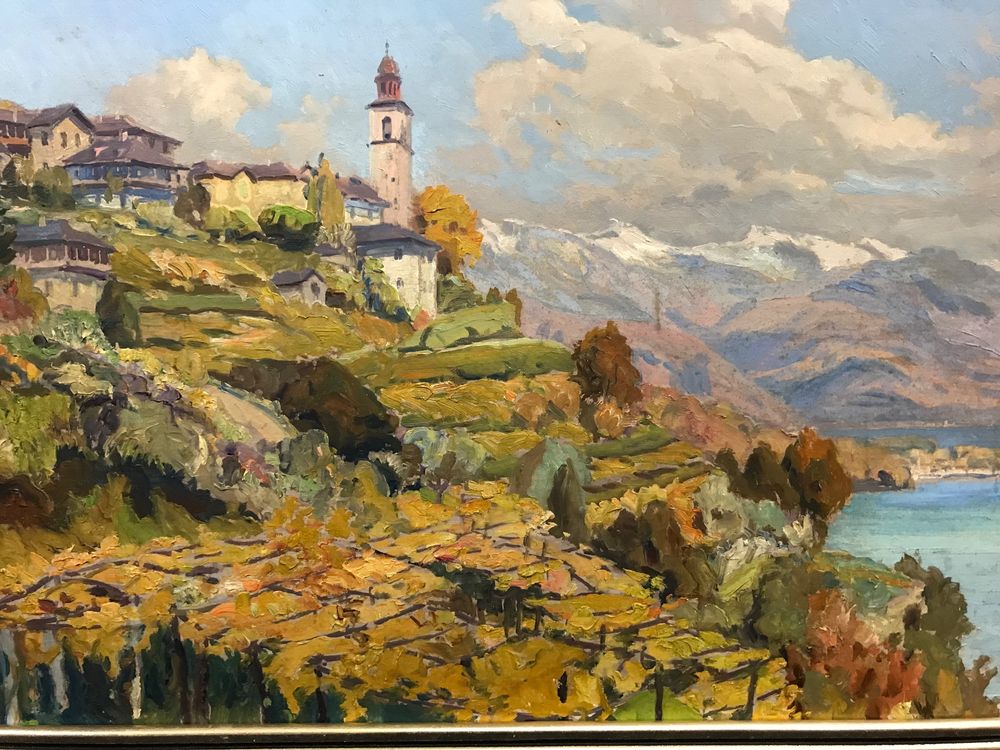 PAUL KUTSCHA 1872-1935 in München Öl a. Lwd. ASCONA (Gebraucht) in ...