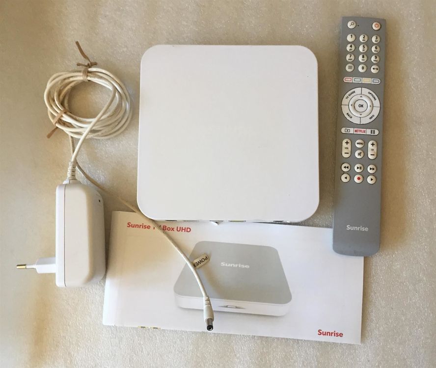 Sunrise Internet TV Box UHD Sagecom (Gebraucht) in Genève für CHF 40 ...