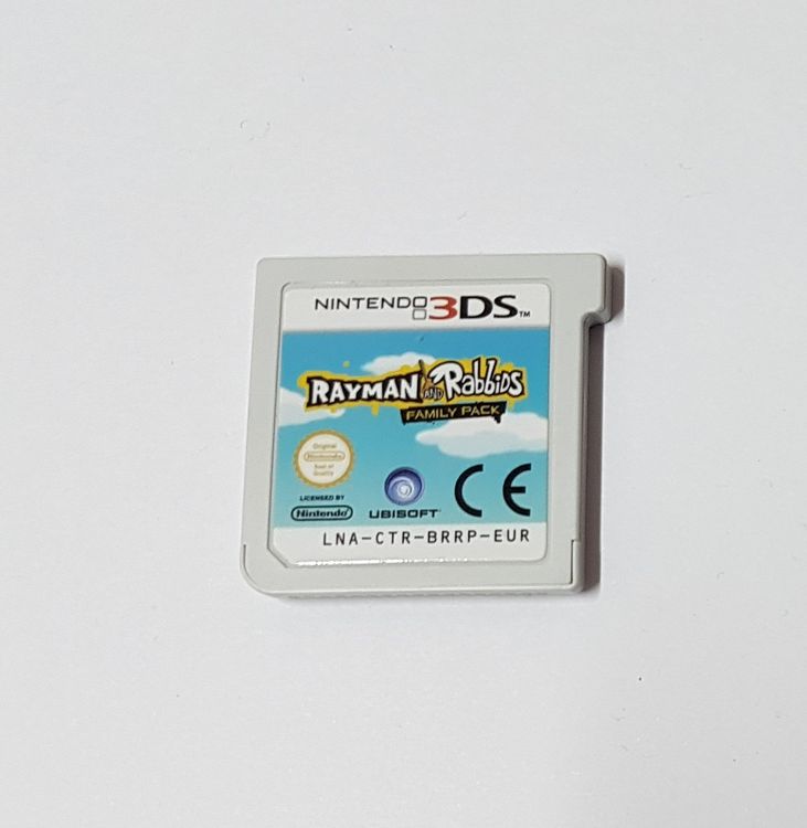 Rayman und Rabbids Family Pack 3 Spiele in 1 3DS (Gebraucht) in ...