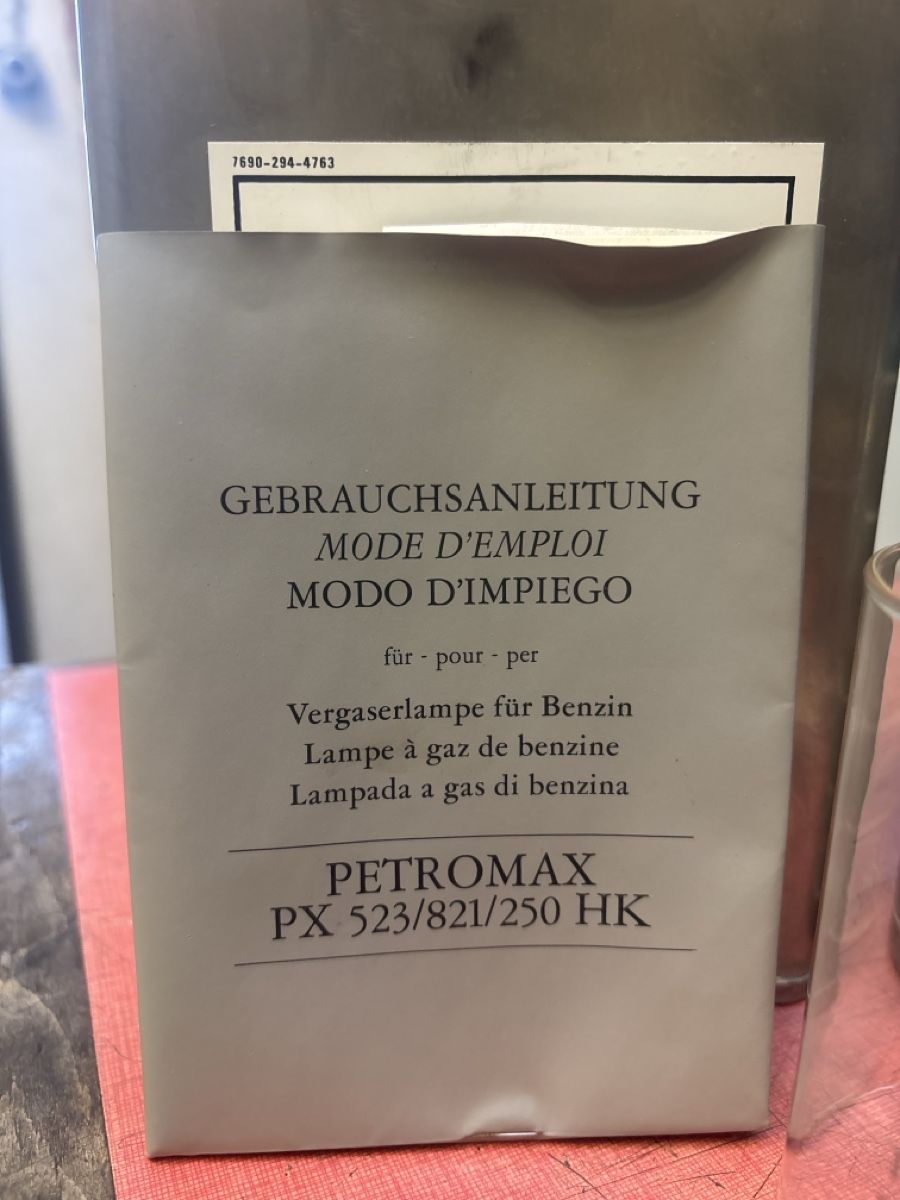 Petromax Lampen Set, Vintage, Rarität für Sammler (Neu (gemäss ...
