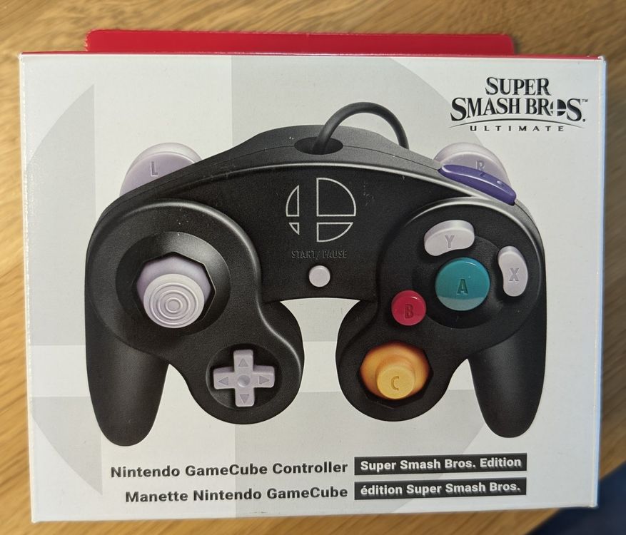 Super Smash Bros Controller (Gamecube, Wii, WiiU) Original (Neu und ...