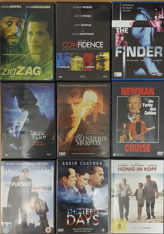 9 DVDs (Gebraucht) in Watt für CHF 9 – mit Lieferung auf Ricardo kaufen