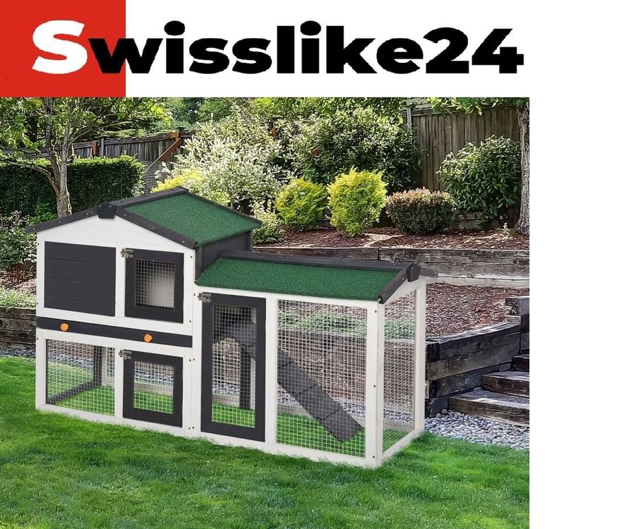 Zwergkaninchen Stall Draussen