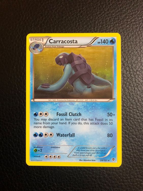 B&W Plasma Blast - Carracosta rare 28/101 Ab 1 | Kaufen auf Ricardo