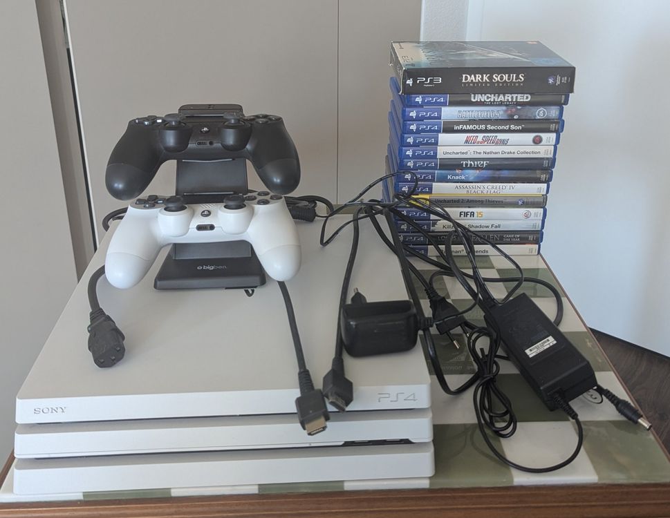 PlayStation 4 zu verkaufen – Komplettset mit 14 Spielen! | Kaufen auf ...