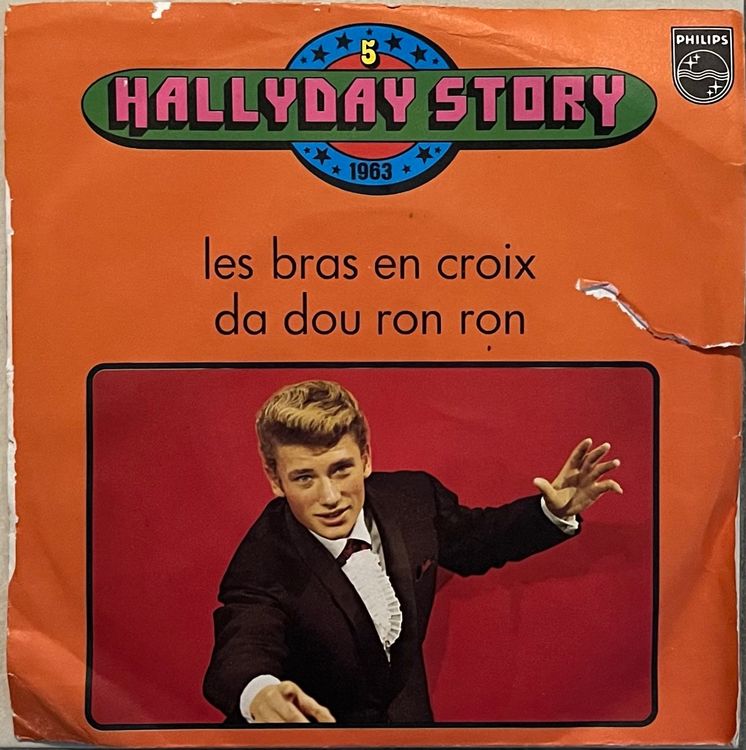JOHNNY HALLYDAY - LES BRAS EN CROIX / DA DOU RON RON | Kaufen auf Ricardo
