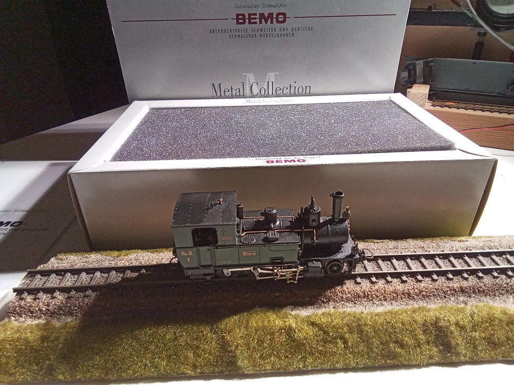 RhB Ge 3/4 I Rhätia Bemo Art. Nr. 1295 111 HOm Analog (Neu (gemäss Beschreibung)) in Mesocco für ...