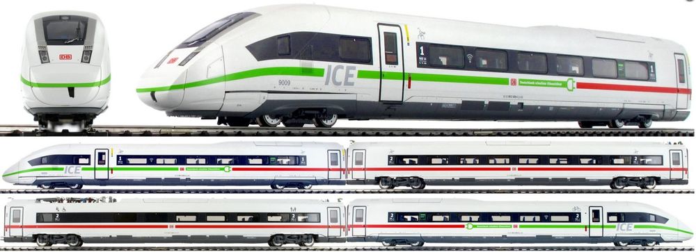 PIKO 7 Teilig, ICE 4 Klimaschützer, DCC-Sound, OVP, Exact (Neu und ...