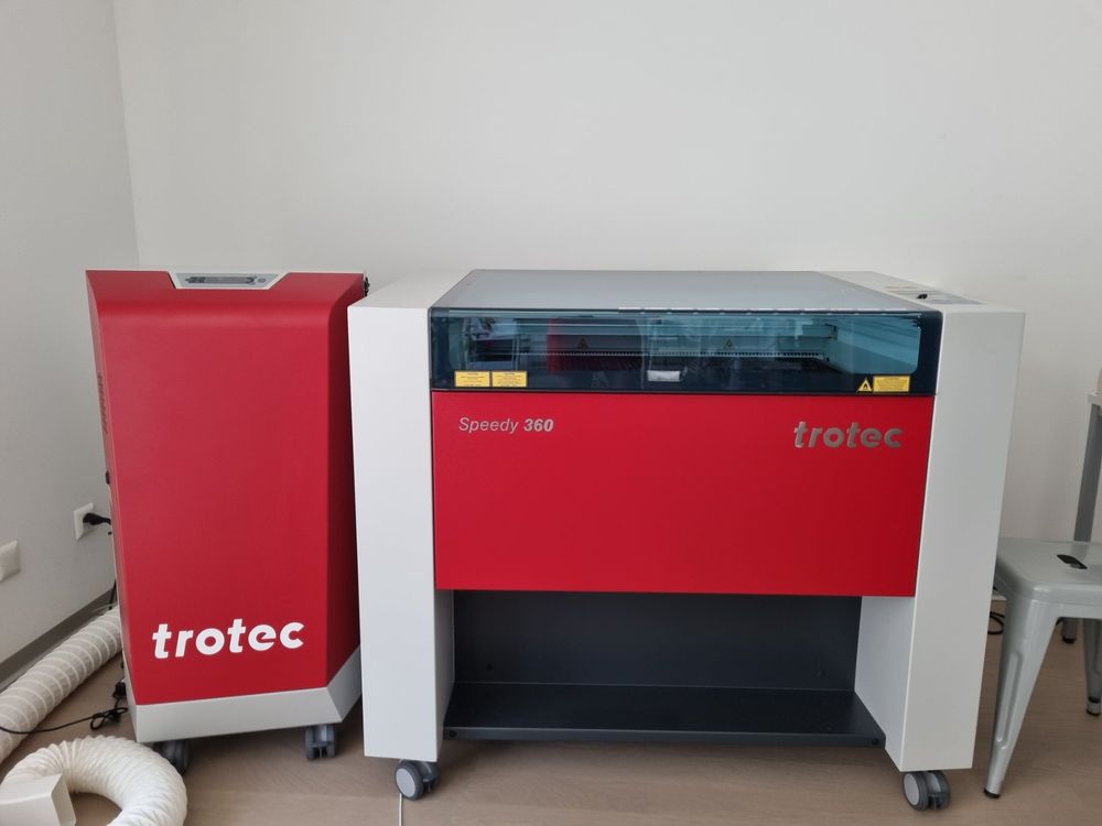 Laser Trotec Speedy 360 60W + aspiration Atmos Duo | Kaufen auf Ricardo