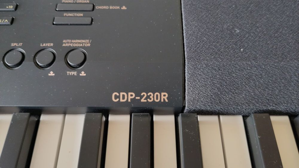 Keyboard Casio CDP-230R, mit 88 anschlagdynamischen Tasten (Gebraucht ...