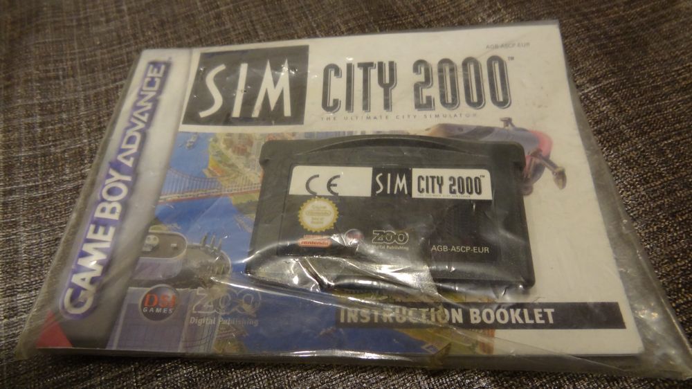 Sim City 2000 GBA (Gebraucht) in Olten für CHF 10 – mit Lieferung auf Ricardo kaufen