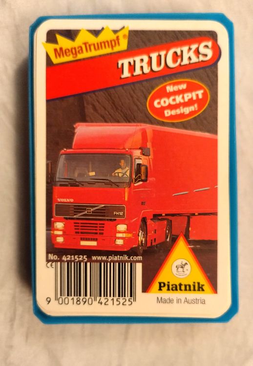 Auto Quartett Trucks Lastwagen - Piatnik (Gebraucht) in Bellach für CHF ...