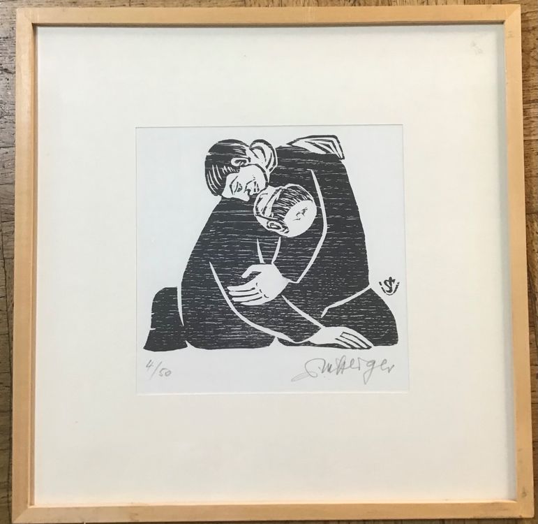 Johann Ulrich STEIGER (1920) Holzschnitt Handsigniert (Gebraucht) in Root für CHF 15 – mit ...