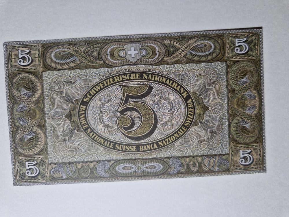 Alte 5Fr Note | Kaufen auf Ricardo