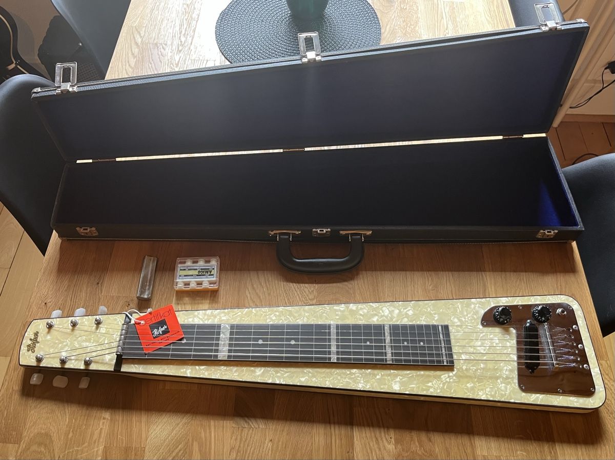 Höfner Model 115 Lap Steel Hawaiian Artist, Vintage 1960s (Neu (gemäss ...