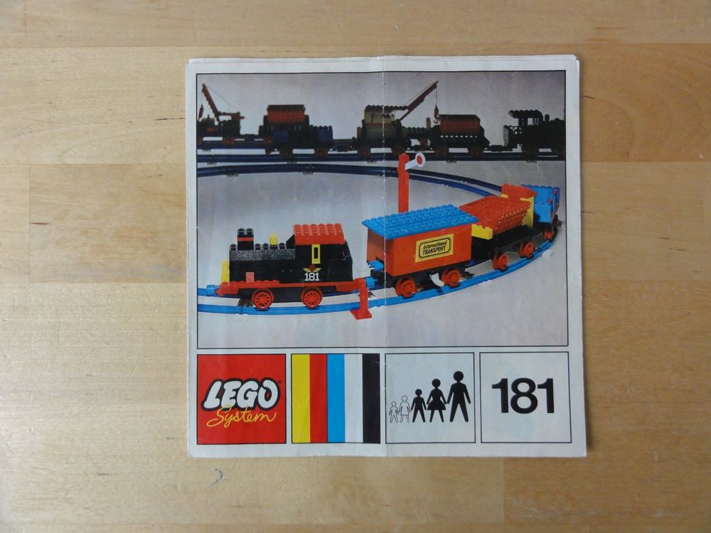 LEGO nostalgie Batteriebahn Bauanleitung 181 | Kaufen auf Ricardo