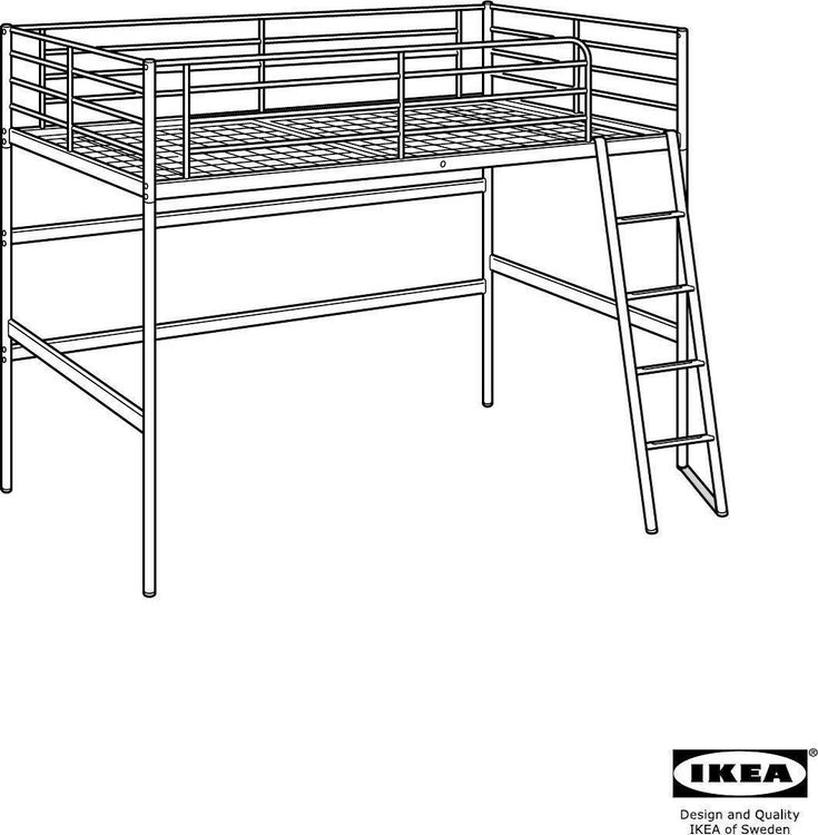 Ikea Hochbett Metall