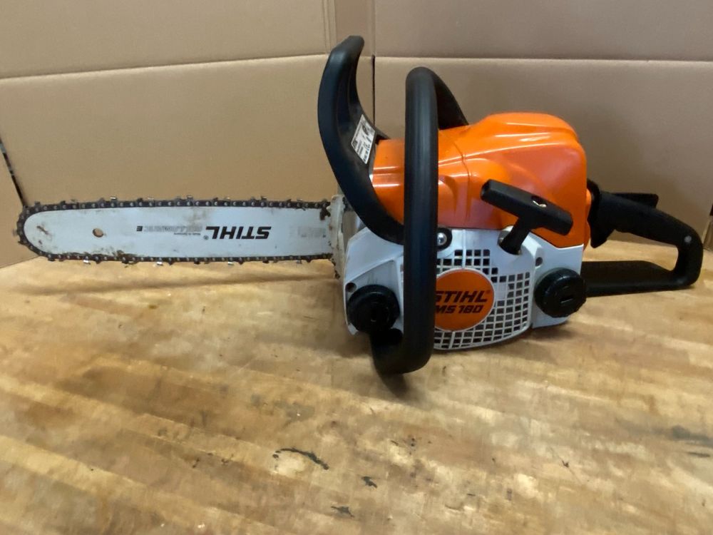 Motorsäge / Kettensäge STIHL MS 180/C 2-MIX (Gebraucht) in Worben für CHF 215 – mit Lieferung ...