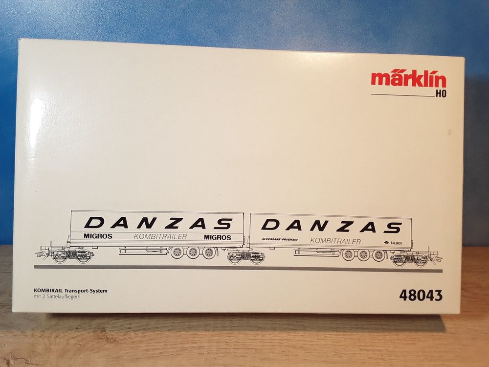 Märklin 48043 __ SBB KOMBIRAIL DANZAS __ NEU __ Spur H0 (Neu (gemäss ...