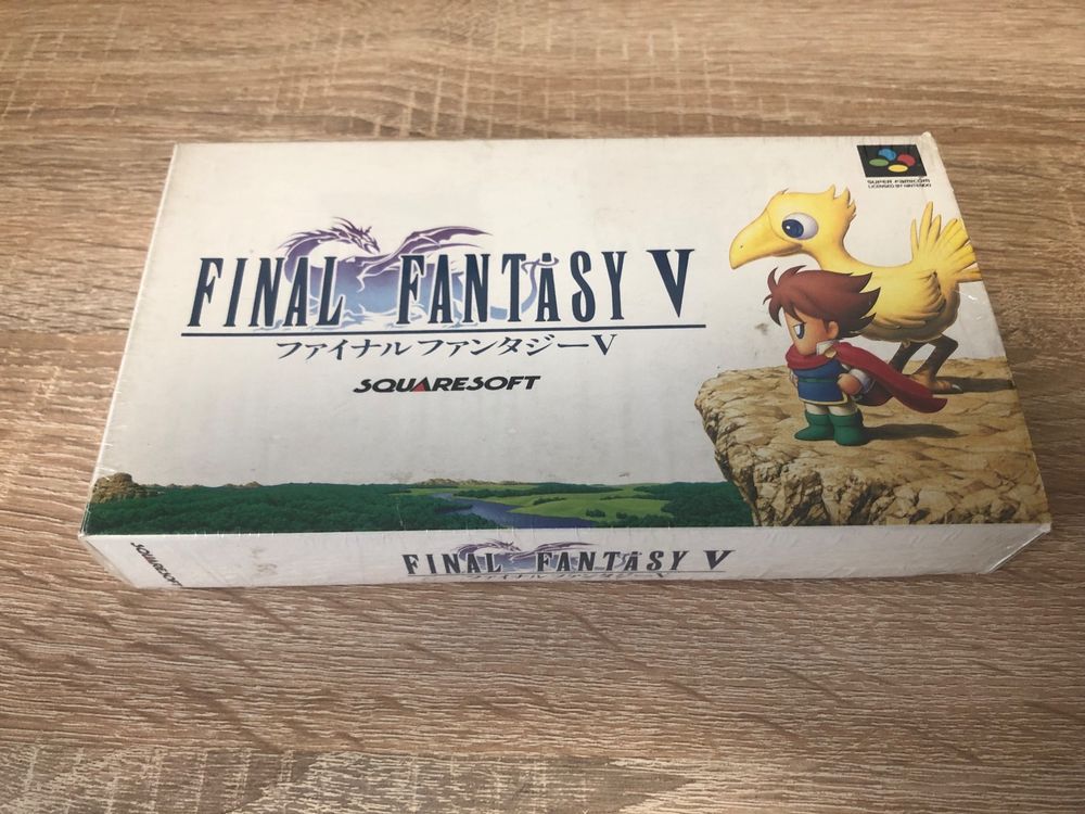 Final Fantasy IV & V - Super Famicom Japan Spiele (Gebraucht) in Gasel ...
