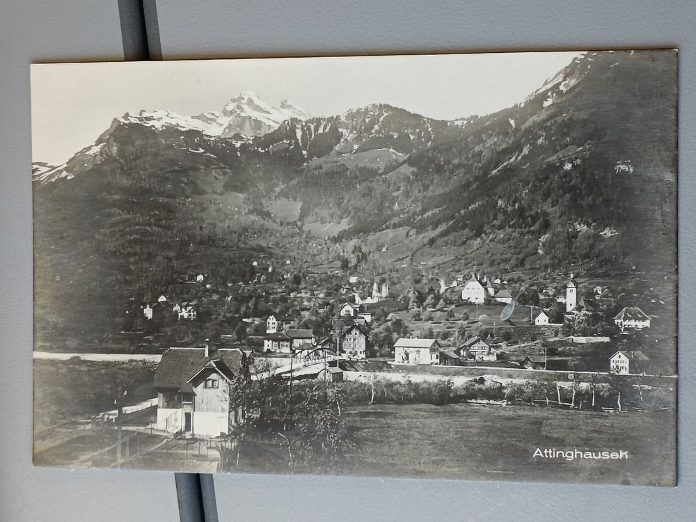 Echt Photo Karte / Attinghausen - Ausgabe ca. 1910 (Gebraucht) in Brugg ...