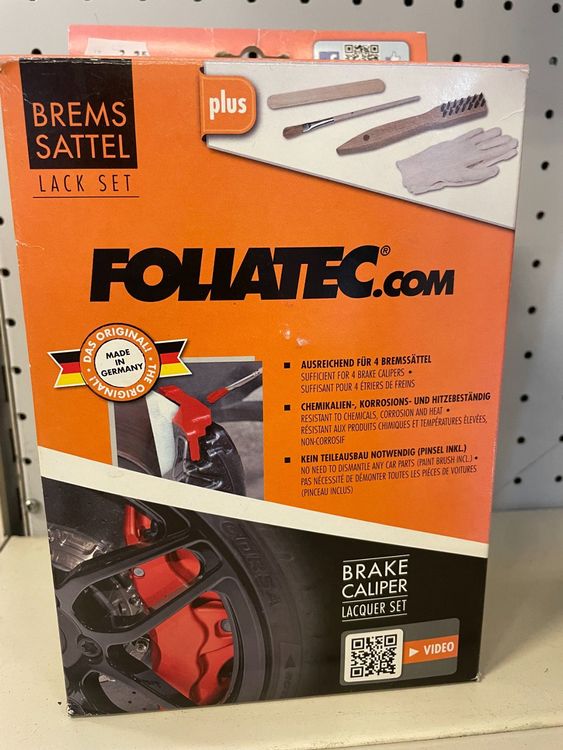 Peinture pour étrier de freins FOLIATEC (Neu und originalverpackt) in ...