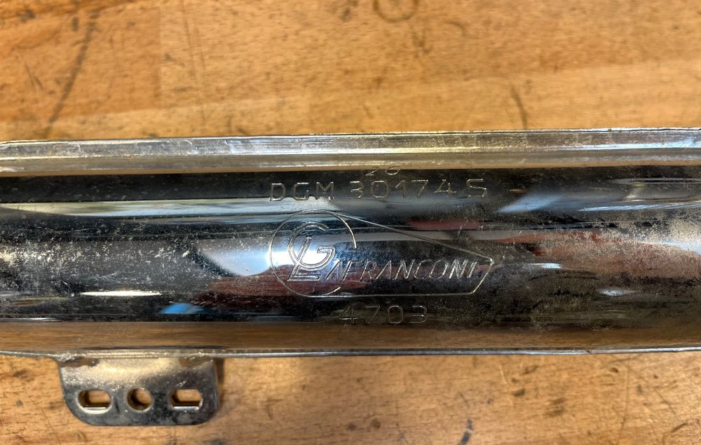 Garelli Eureka Noi Auspuff 24 mm DGM 30174 S NOS ⑤ №316 (Neu (gemäss ...