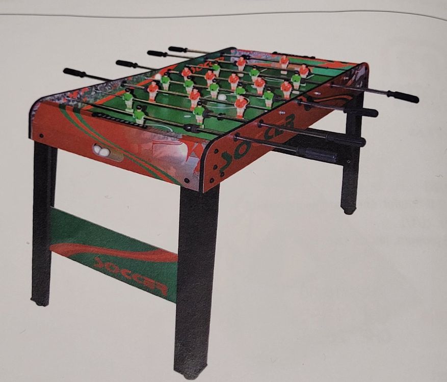 Fussballtisch Junior 115 × 60 ×80 cm ab 12 Jahren | Kaufen auf Ricardo