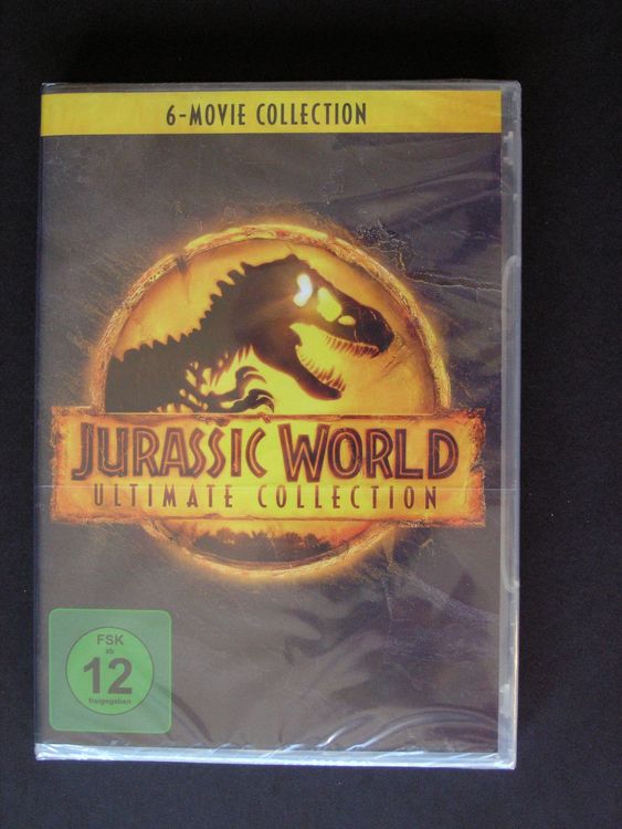 Jurassic Park 1-3 / Jurassic World 1-3 (6 DVDs) Collection (Neu und ...