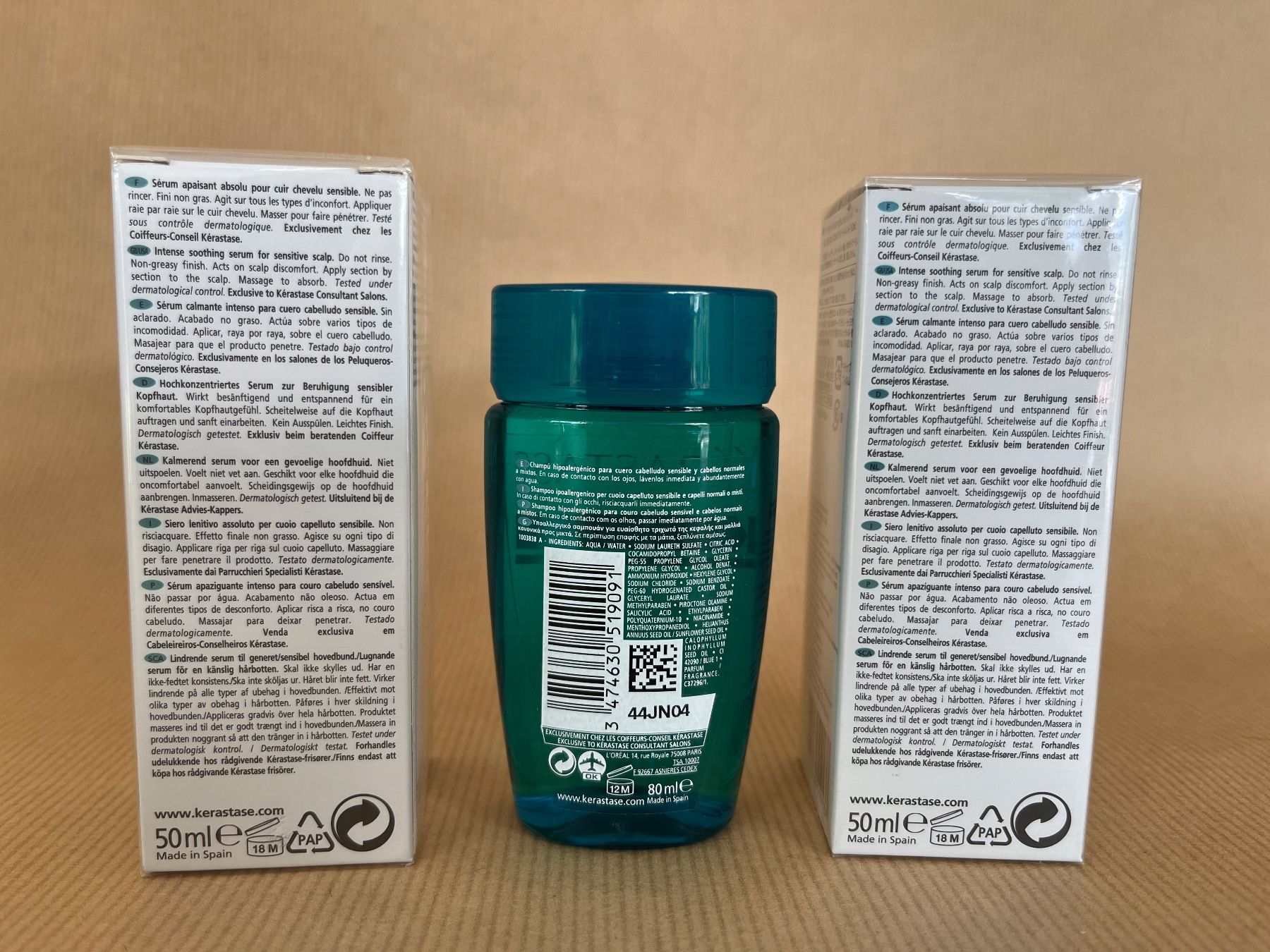 Kérastase Spécifique Dermo-Calm, Bain Vital, Sensidote Serum (Neu und ...