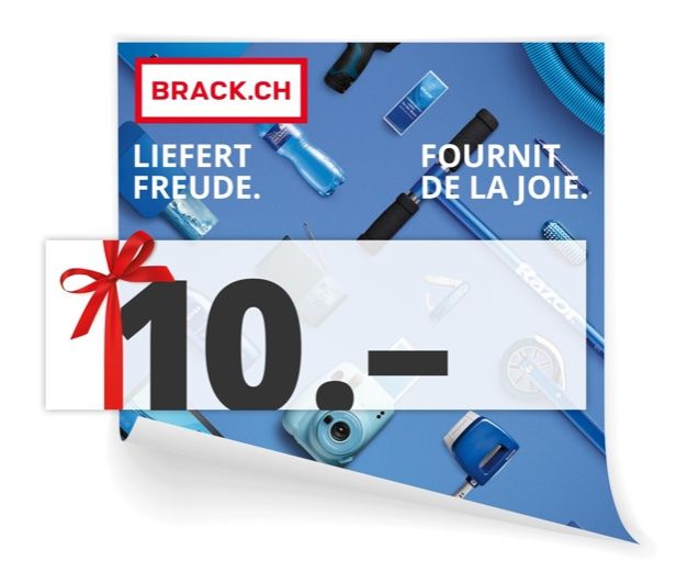Brack Gutschein 10 Fr. (Gebraucht) in für CHF 4.2 – mit Lieferung auf ...