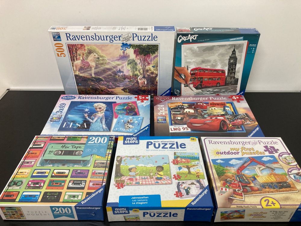 Neu Ravensburger Puzzle Set (7-teilig) (Neu und originalverpackt) in Inwil für CHF 19 – mit ...