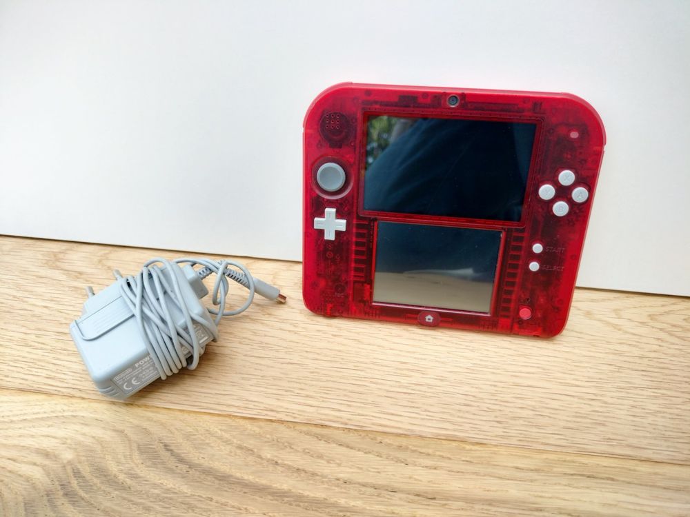 Nintendo 2DS transparent rot Omega Rubin Edition ab 1.- | Kaufen auf ...