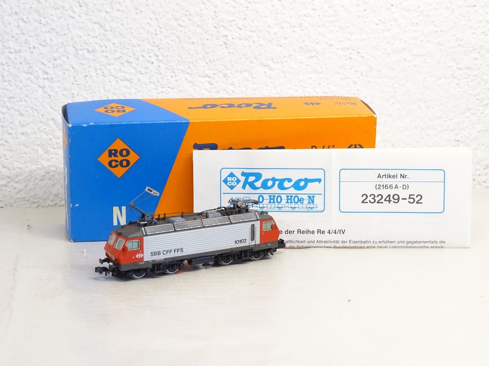 Roco 23251 Elektrolok Re4/4, SBB/CFF/FFS, 10102, Spur N, OVP (Gebraucht ...