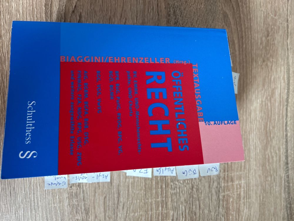 Textausgabe Öffentliches Recht, Stand 2021, CH | Kaufen auf Ricardo