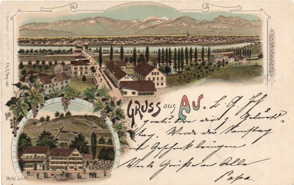 Sg Gruss Aus Au Litho Kaufen Auf Ricardo