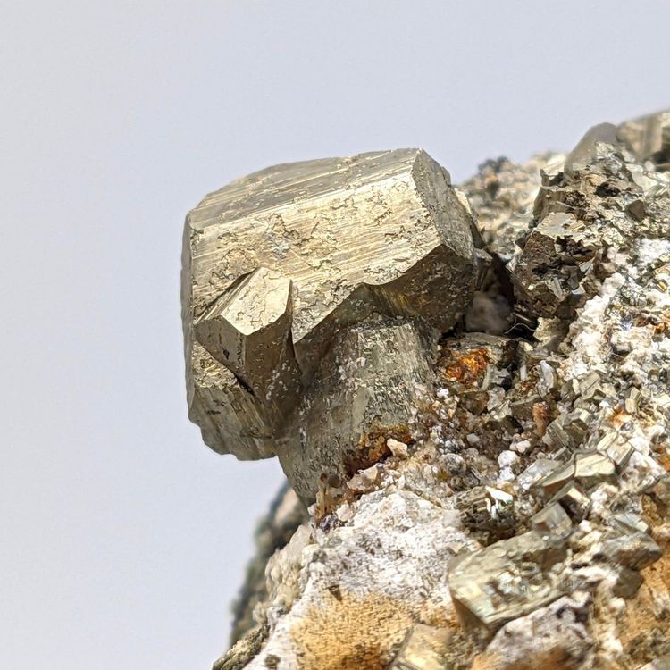 PIRIT GOLDEN ZWILLING, pentagonododekaedrisch, Piemont (Neu (gemäss ...