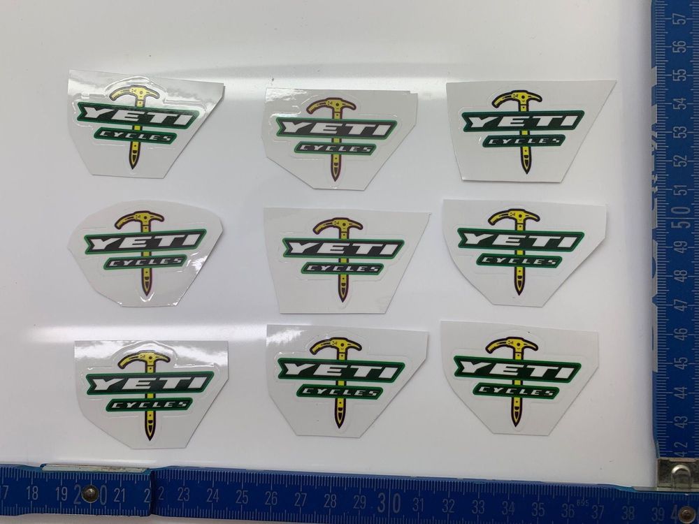 YETI CYCLES® BIKE AUFKLEBER ¦ STICKER (Neu und originalverpackt) in ...