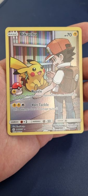 Pikachu Trainer Gallery Cosmic Eclipse NM | Kaufen auf Ricardo
