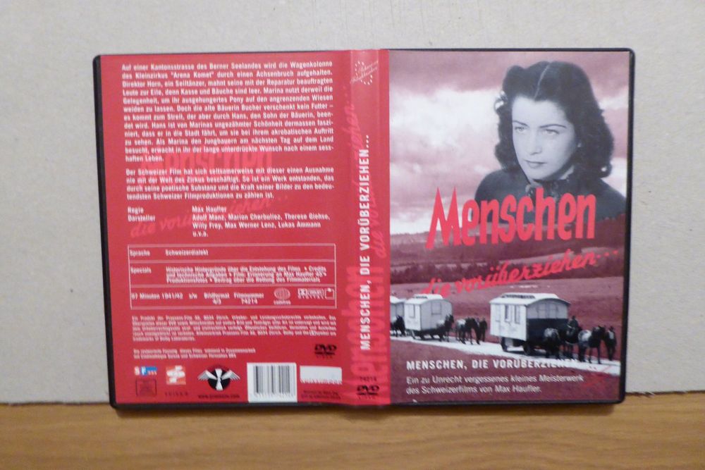DVD Menschen die vorüberziehen Max Haufler Schweizer Film (Gebraucht ...