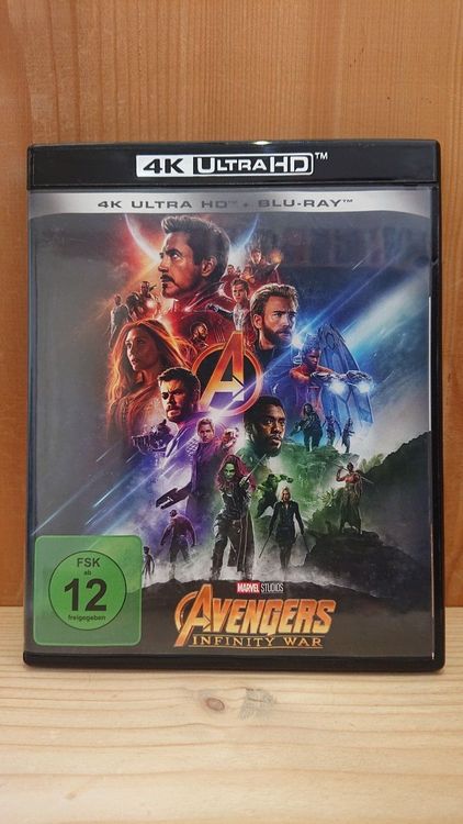 AVENGERS INFINITY WAR in 4K Ultra HD Blu-Ray und 2D Blu-Ray | Kaufen ...