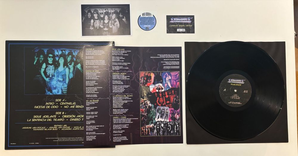 SENTINELS – Chile old School Heavy Metal LP ltd. ed. 250 (Neu (gemäss ...